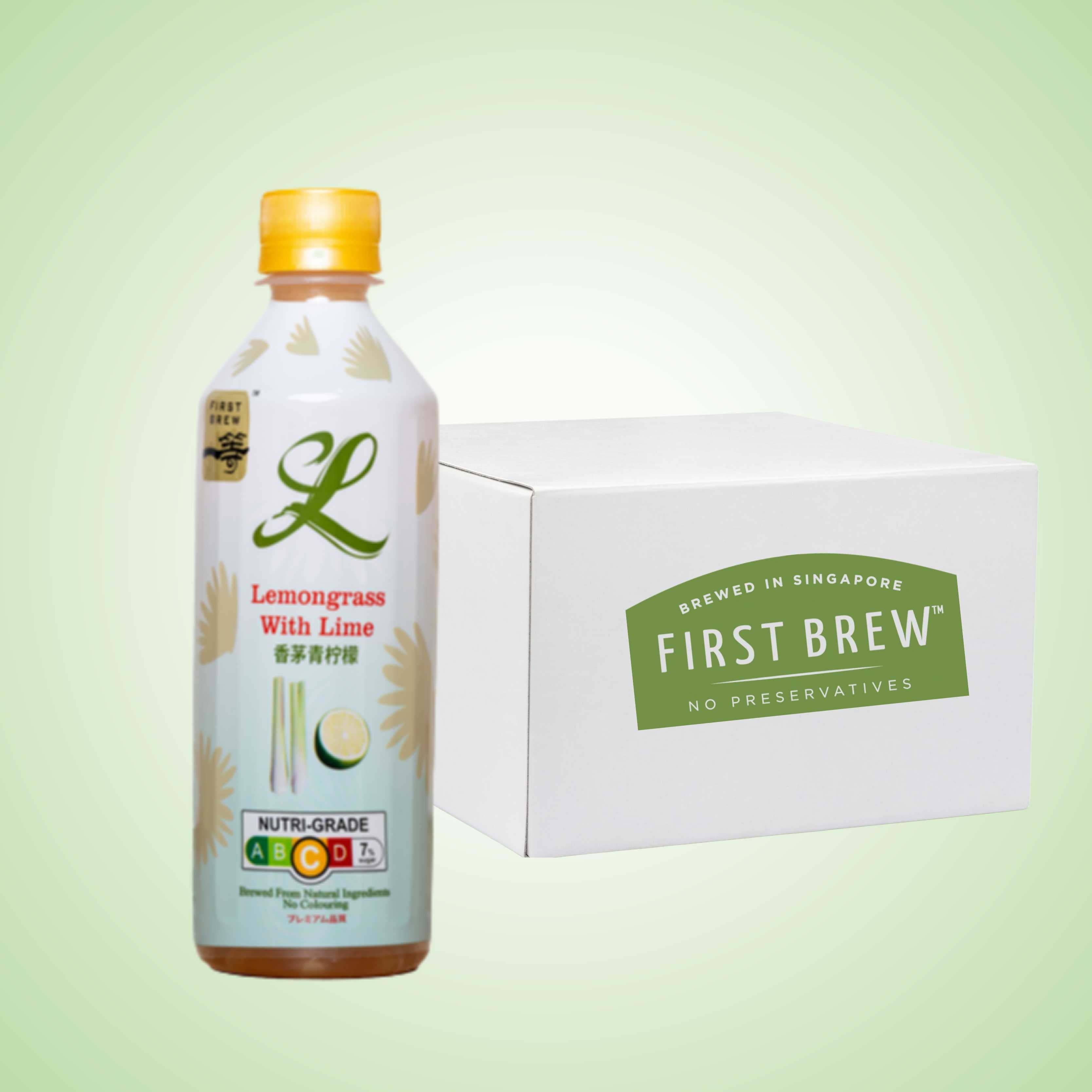 FIRST BREW - ASIAN BEVERAGE - LEMON GRASS WITH LIME DRINK - 380ML X 24 – Provenance ...