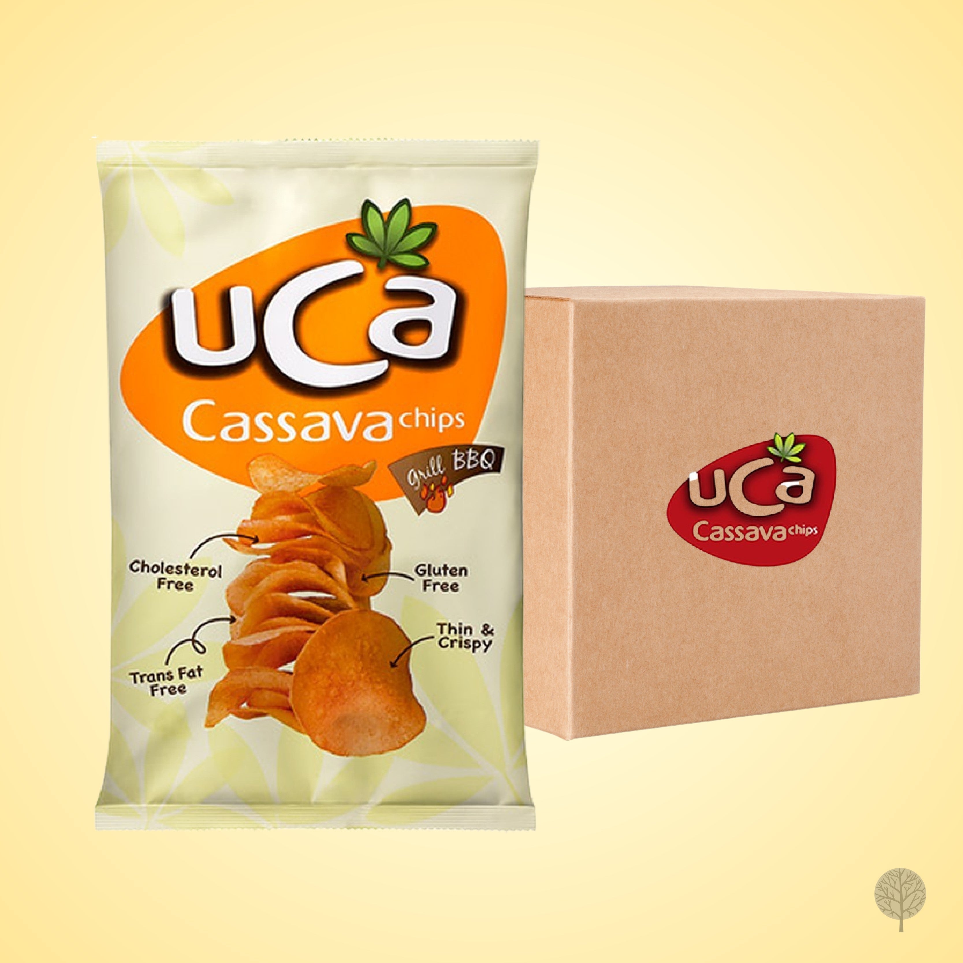 Uca Cassava Chips Bbq 120g X 12 Pkt Carton Provenance Distributions Singapore