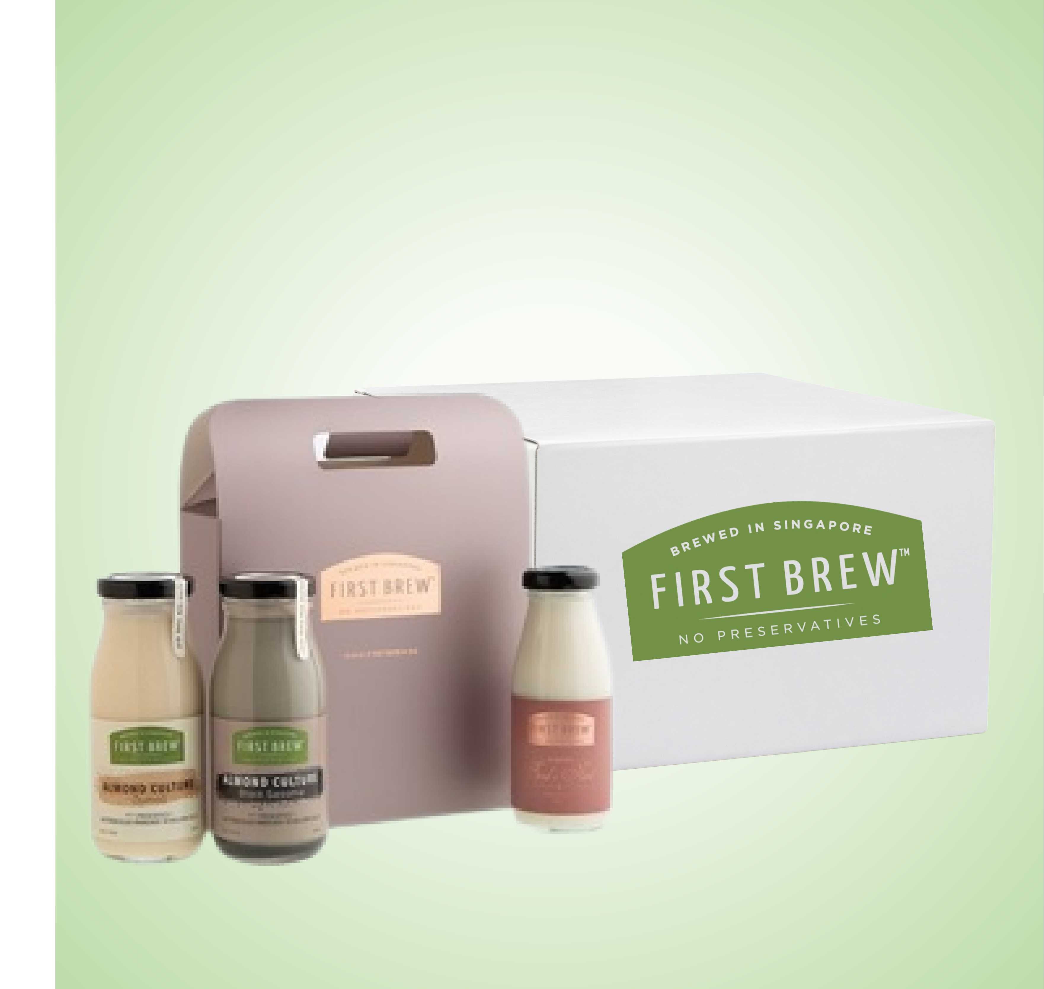 FIRST BREW - ASIAN BEVERAGE - PREMIUM ALMOND BIRDNEST, ALMOND CULTURE ...