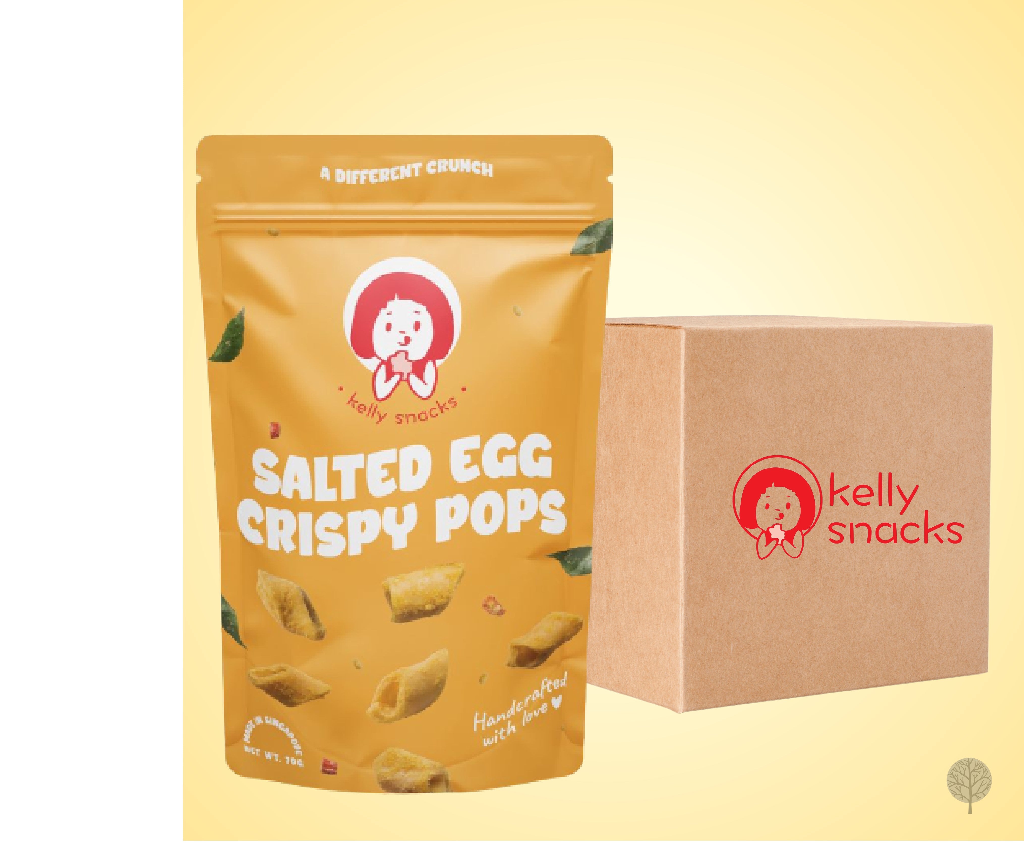 KELLY SNACKS - OTHER SNACKS - CRISPY POPS - SALTED EGG - 70G X 12 PKT ...