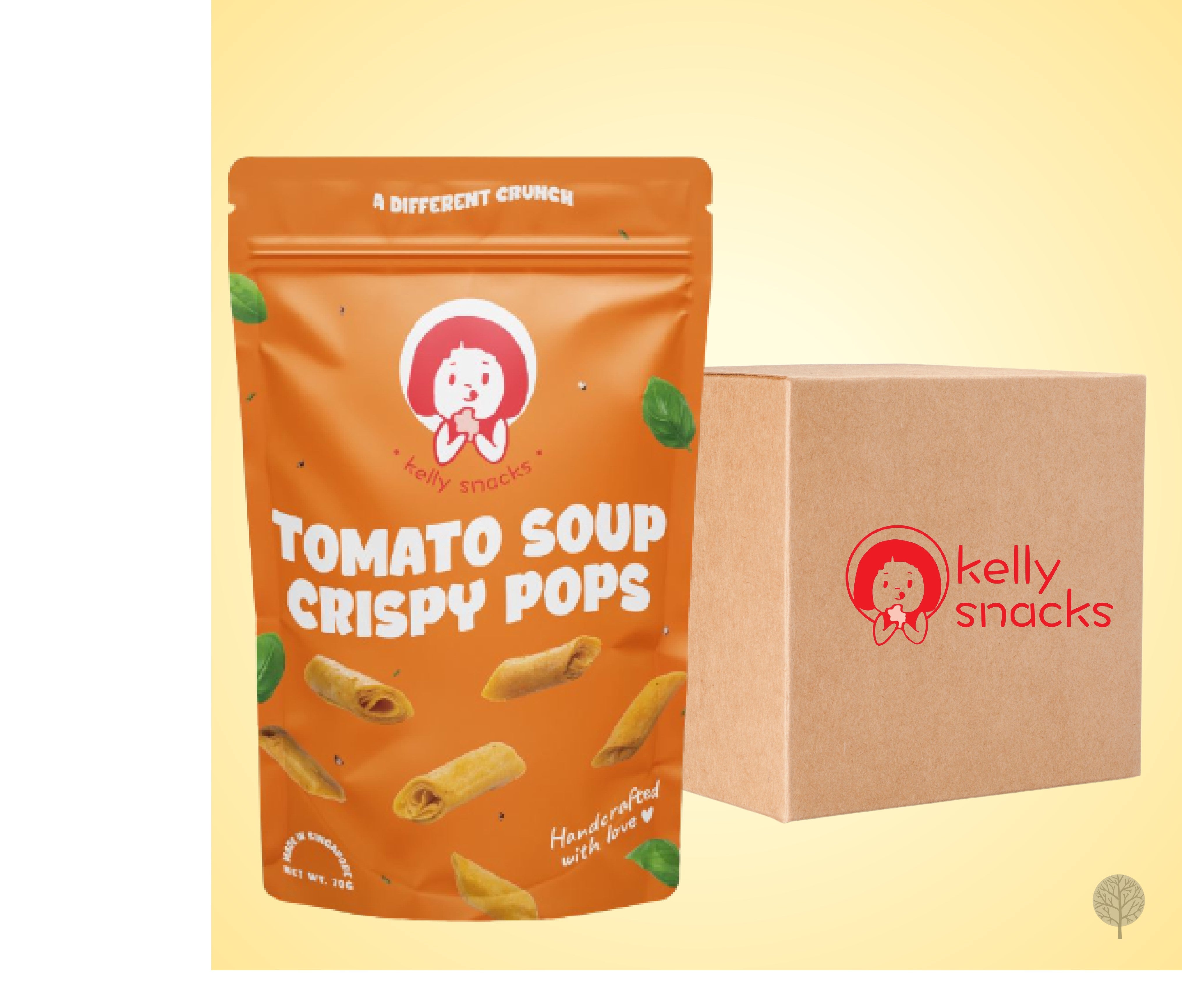 KELLY SNACKS - OTHER SNACKS - CRISPY POPS - TOMATO SOUP - 70G X 12 PKT ...