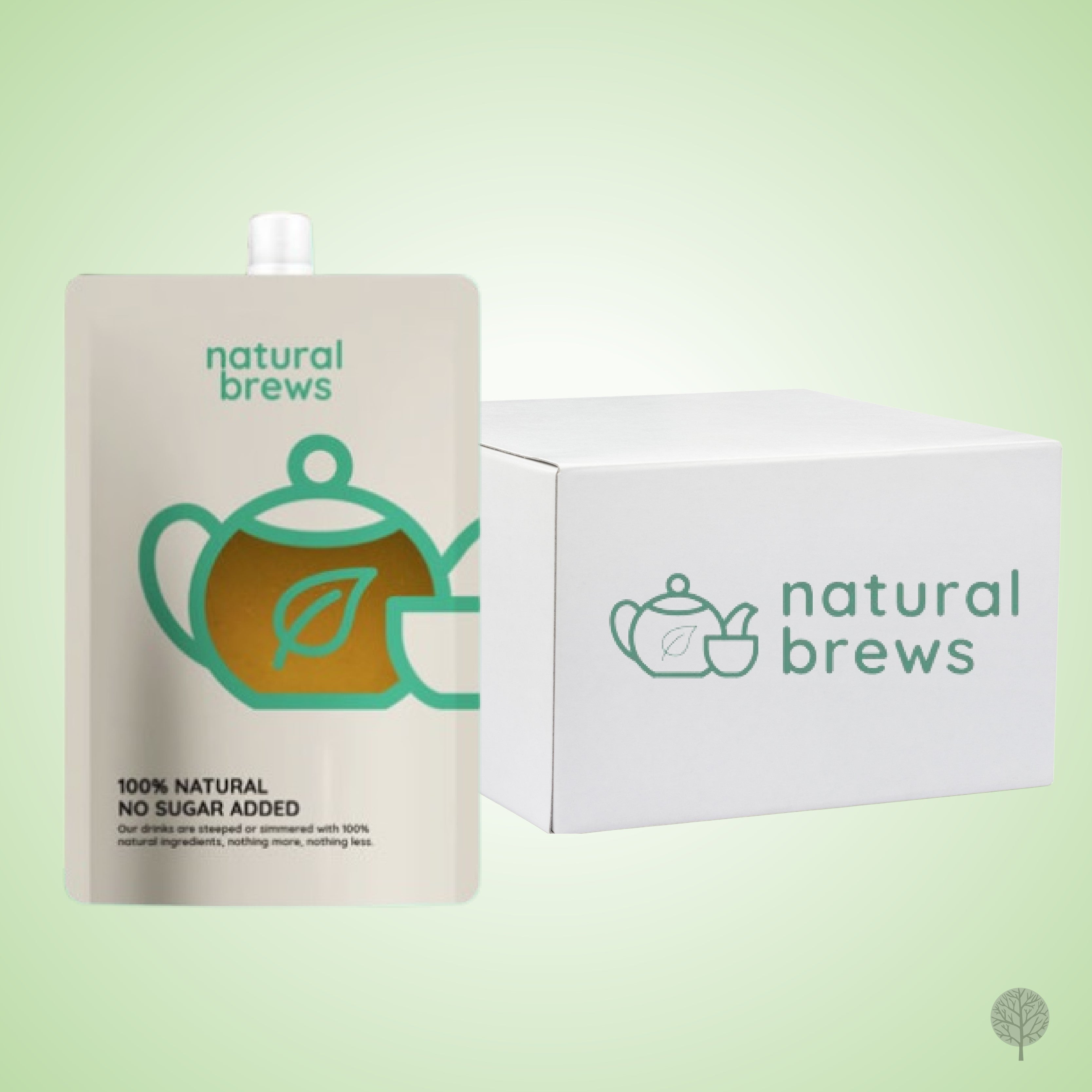 NATURAL BREWS - ASIAN BEVERAGE - LEMONGRASS PANDAN AND LEMON - 400ML X ...