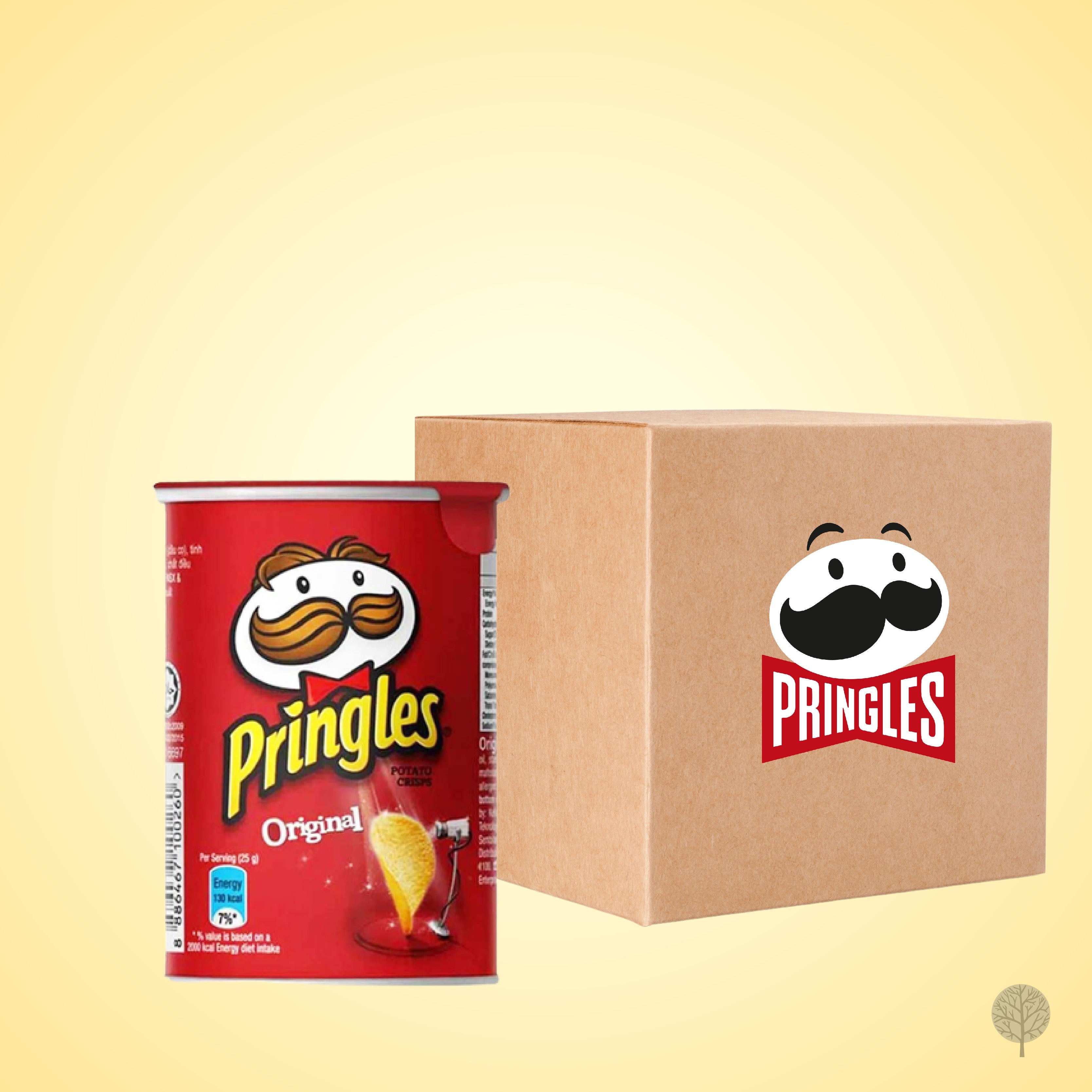 Pringles Original Boks Kellogg''s Pringles All Flavour 110grm Mrp 99/