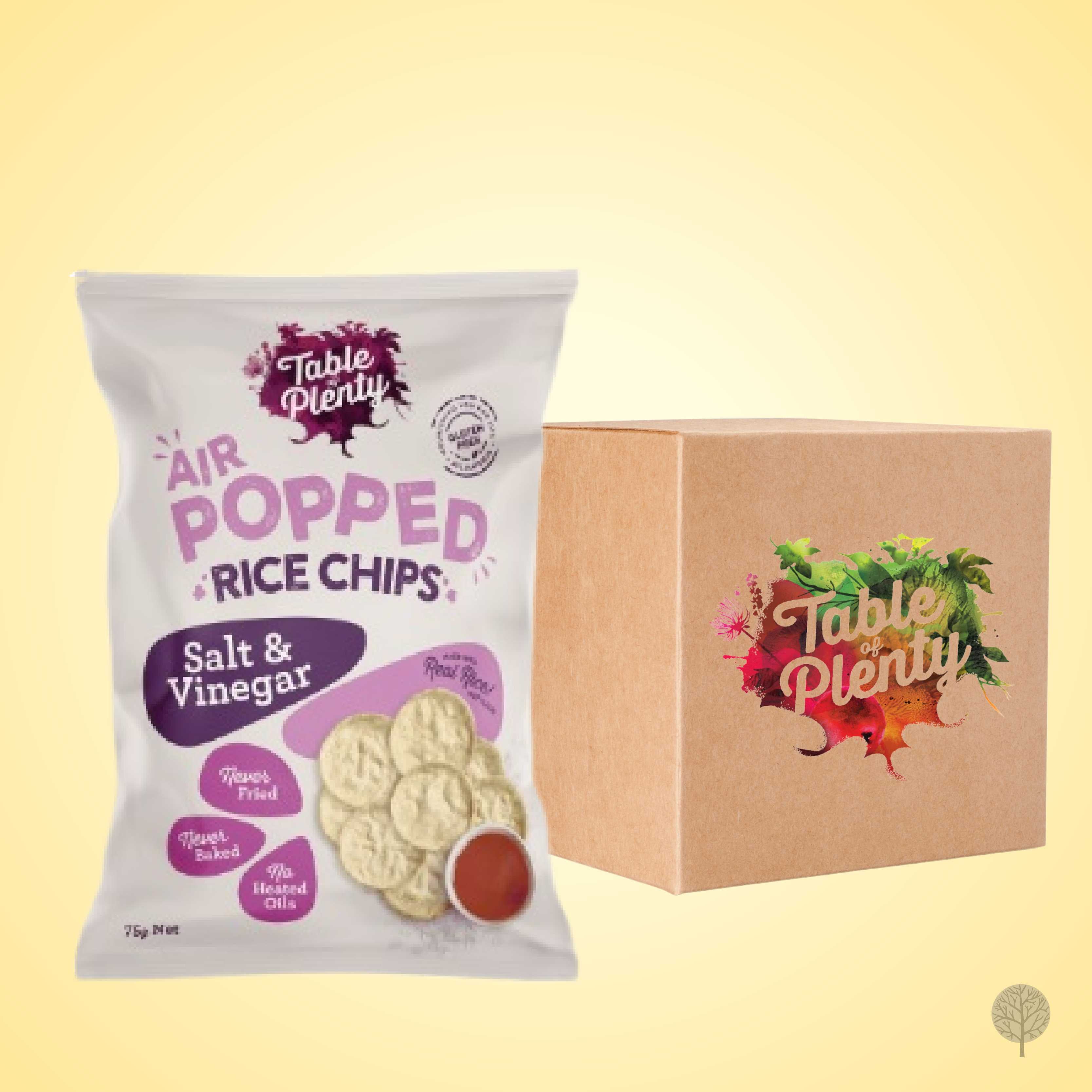 TABLE OF PLENTY - OTHER SNACKS - RICE CHIPS - AIR POPPED SALT AND VINE ...