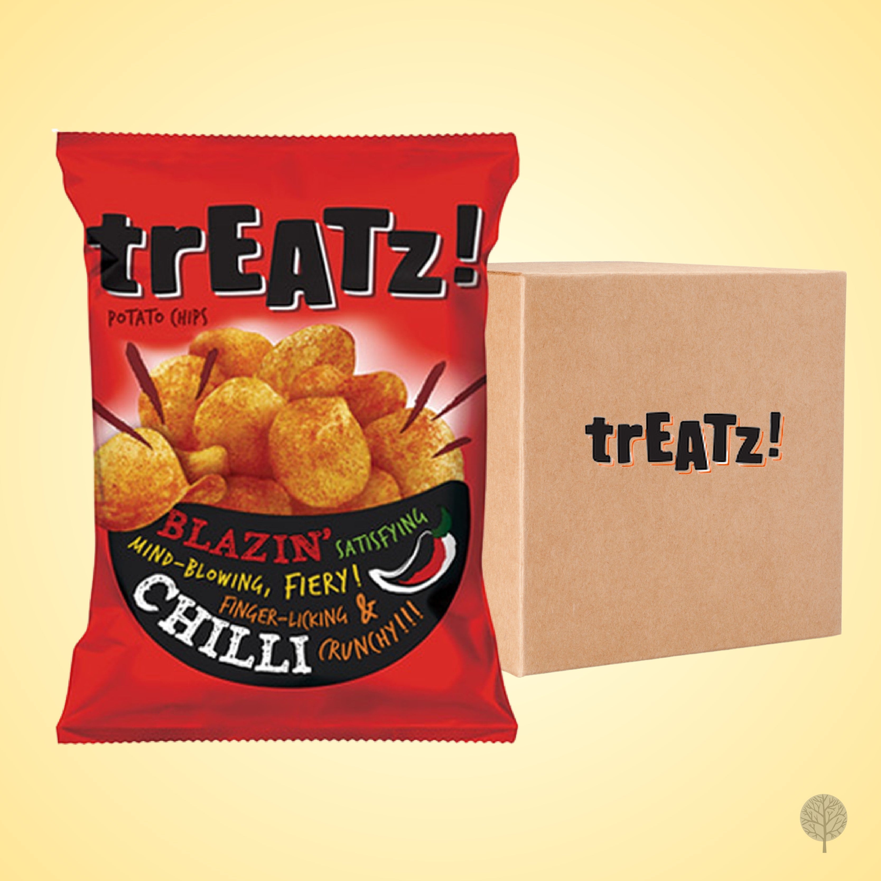 Treatz! Potato Chips – Chilli - 70G X 15 Pkt Carton – Provenance ...