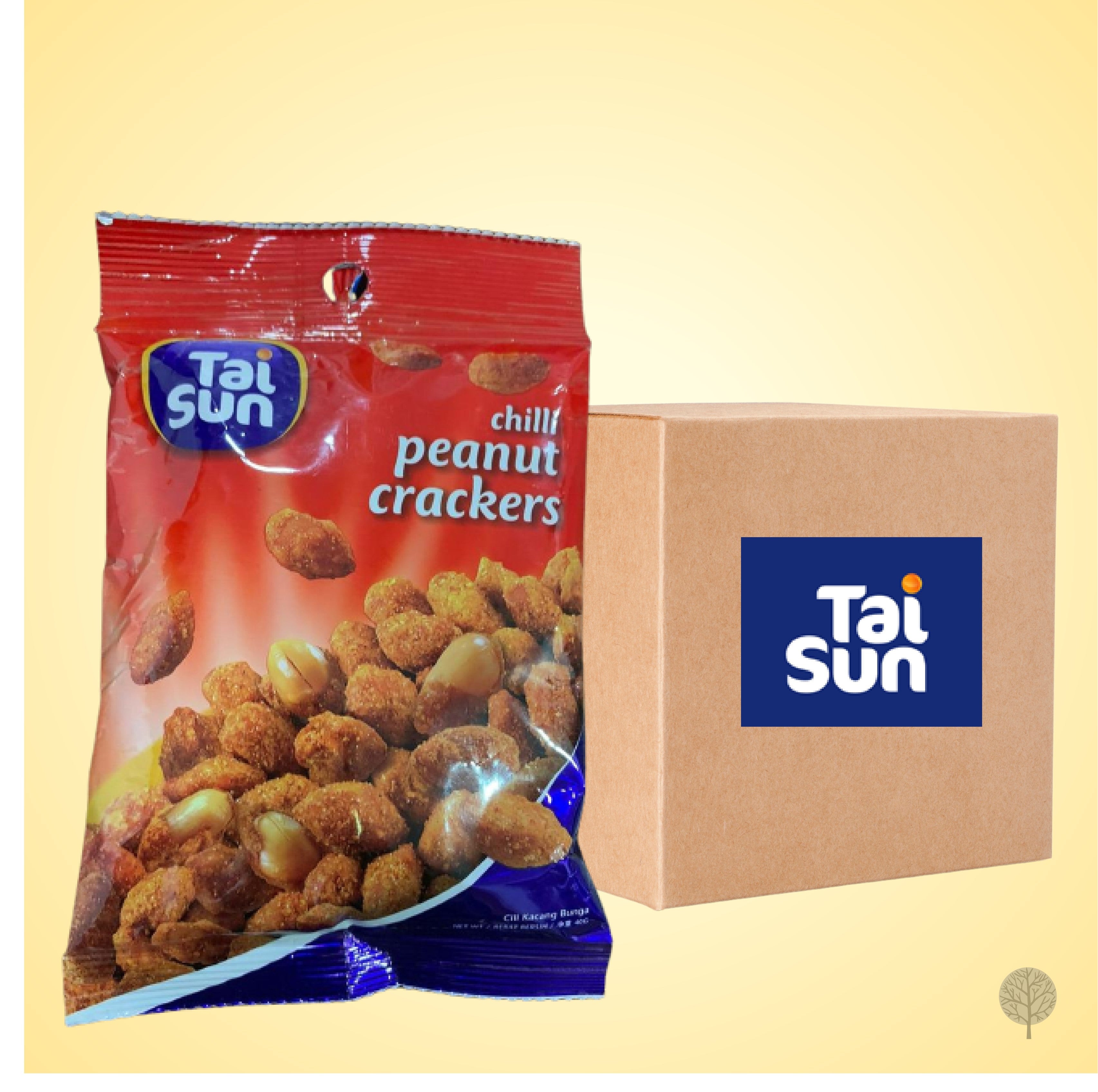 Tai Sun Chilli Peanuts Crackers - 40G X 160 Pkt Carton – Provenance ...