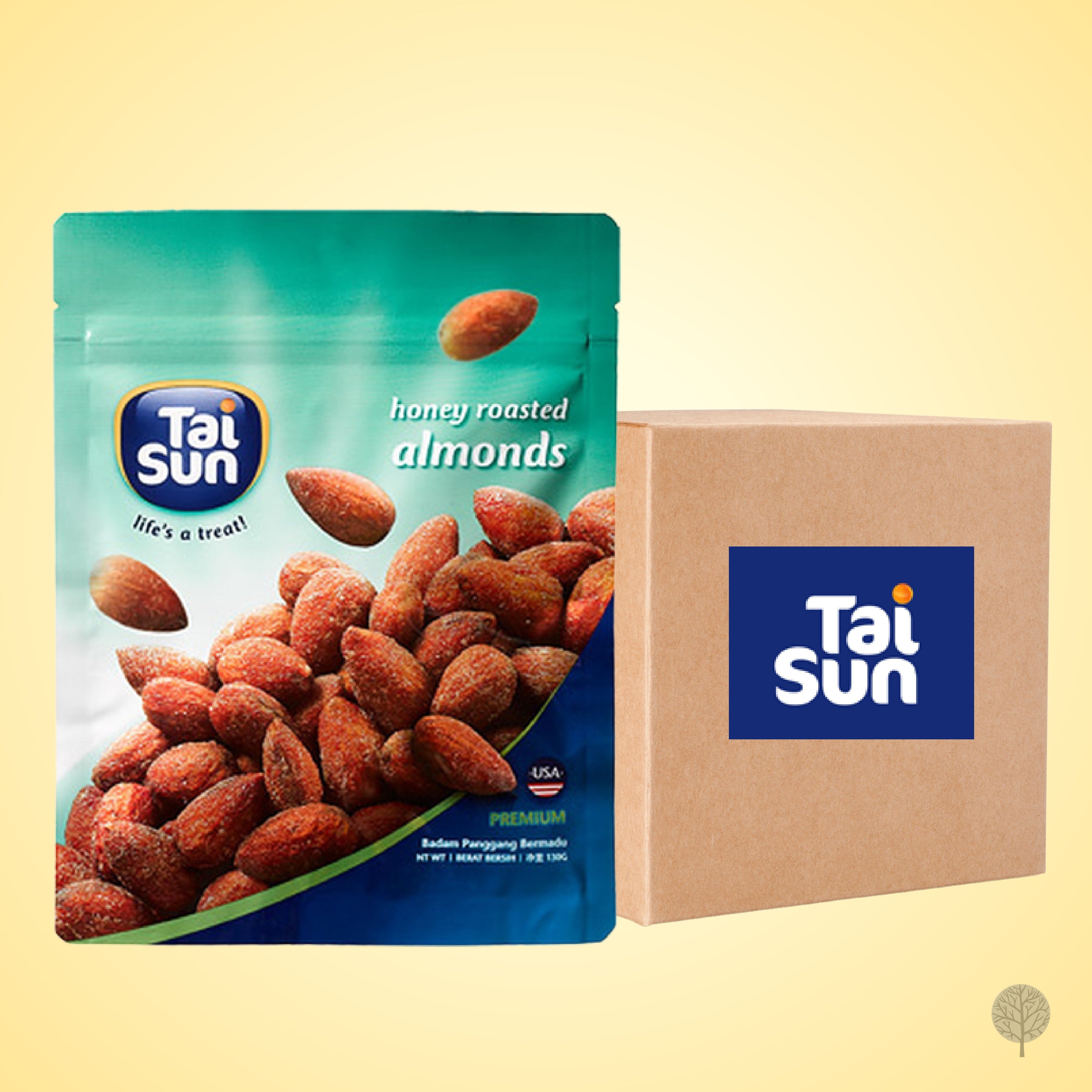 Tai Sun Roasted Almonds - 1Kg X 10 Pkt Carton – Provenance ...