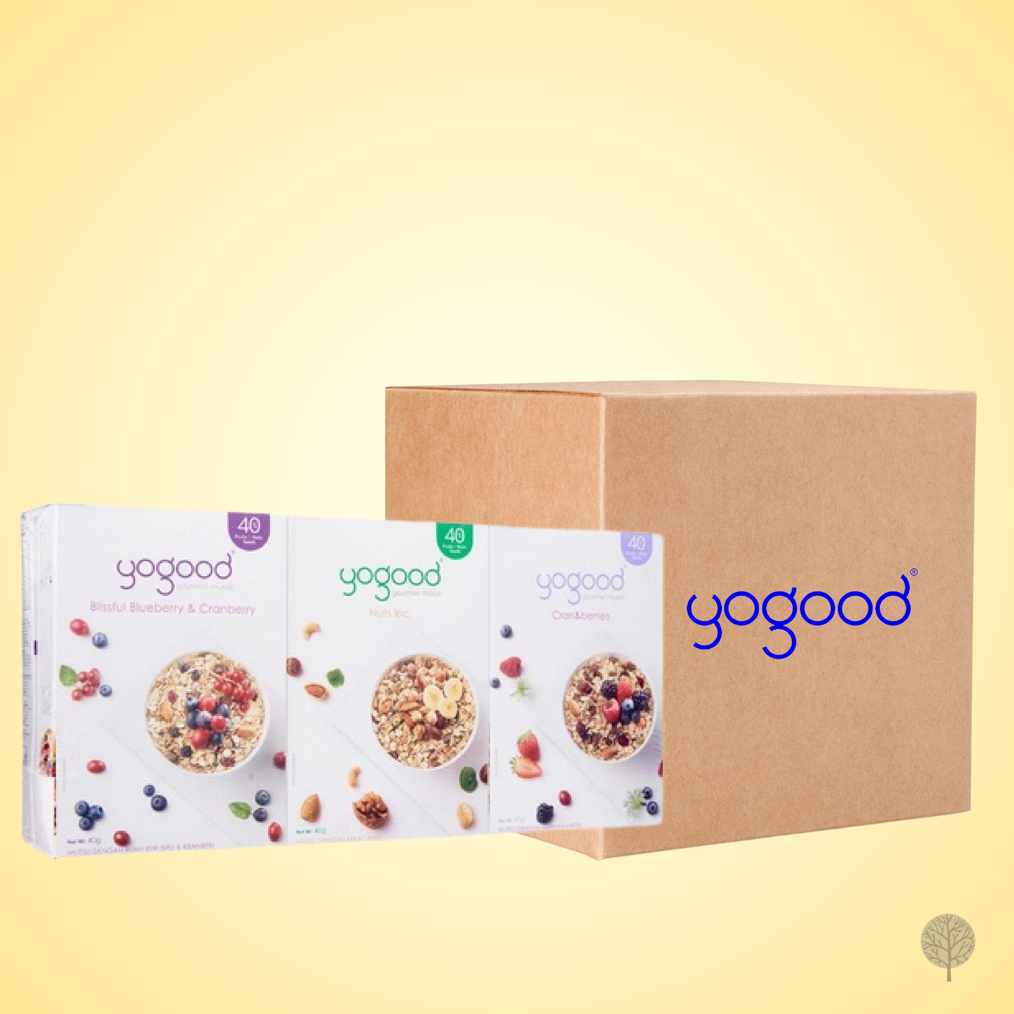 YOGOOD - ENERGY BAR - MUESLI MIXED - (MUESLI BLEND) BAR - 40G X 72 PKT ...