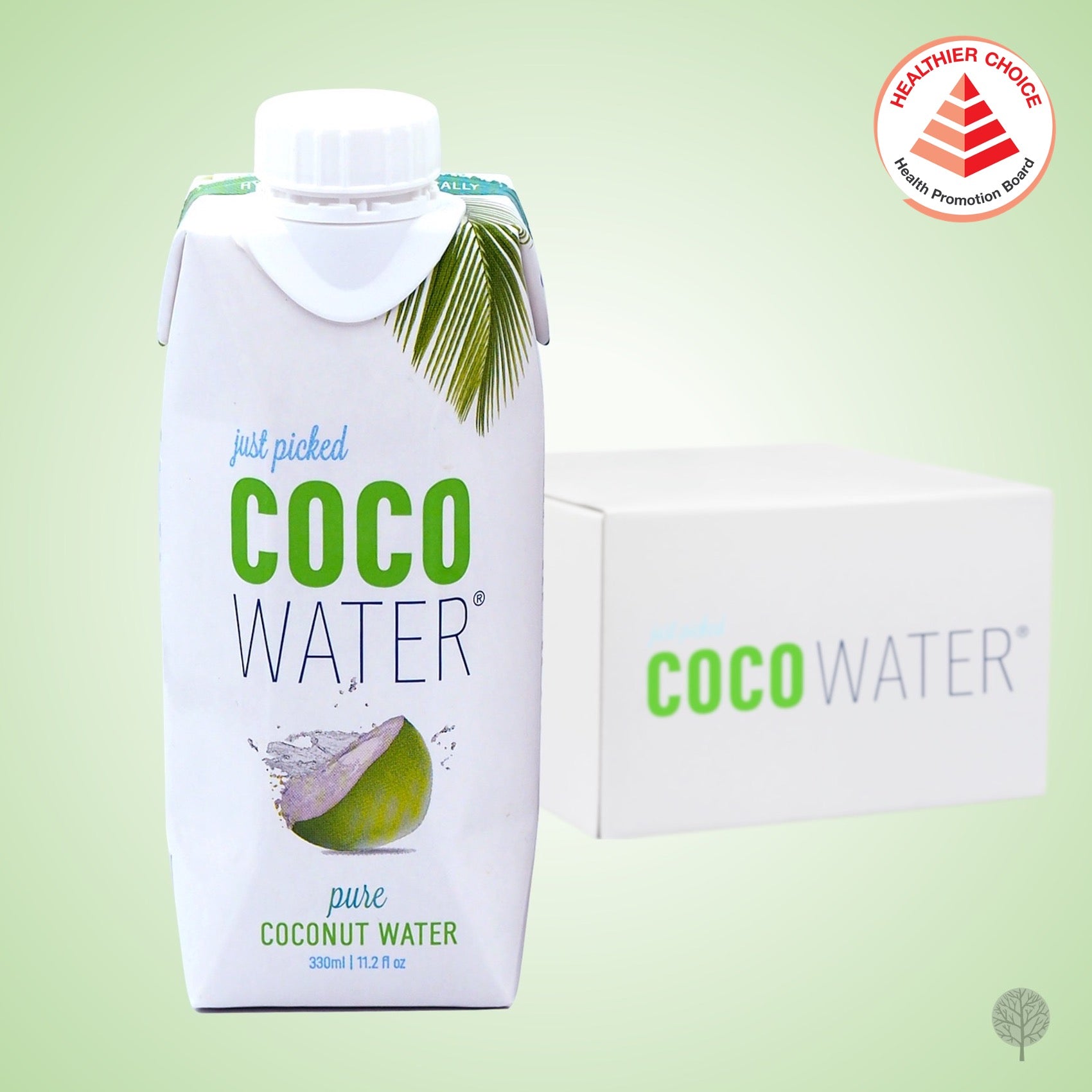 CocoWater Pure Coconut Water - 330ml x 12 pkts Carton – Provenance ...