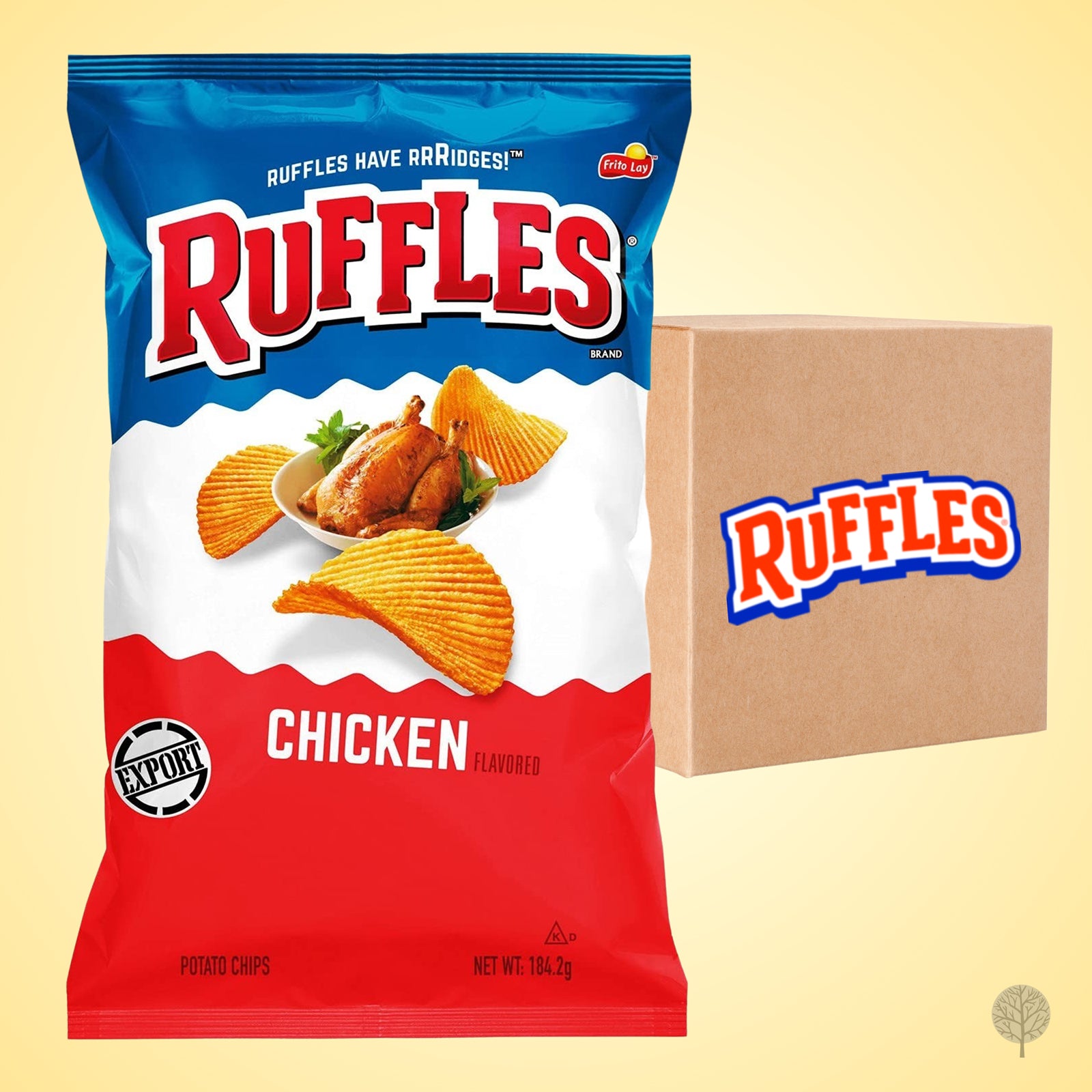 Ruffles Chicken - 184.2g X 12 pkt carton – Provenance Distributions ...
